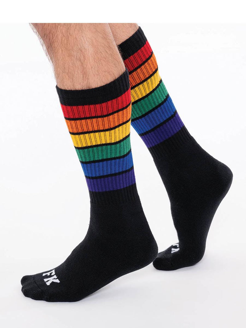 Rainbow High Calf Sock – Brick & Mortar